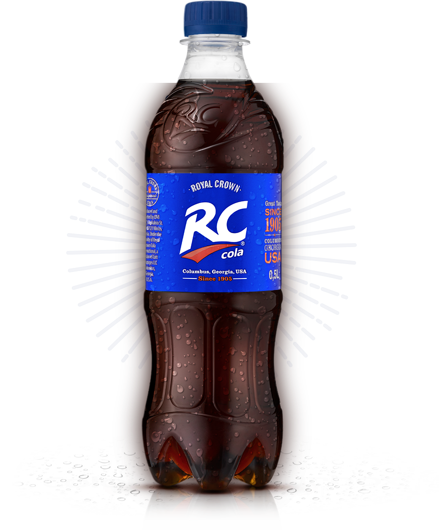 Tikras amerikietiškas skonis nuo 1905 | RC Cola
